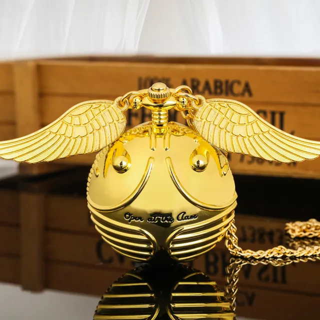 Golden Snitch Clock – millenniumgifts.co.za