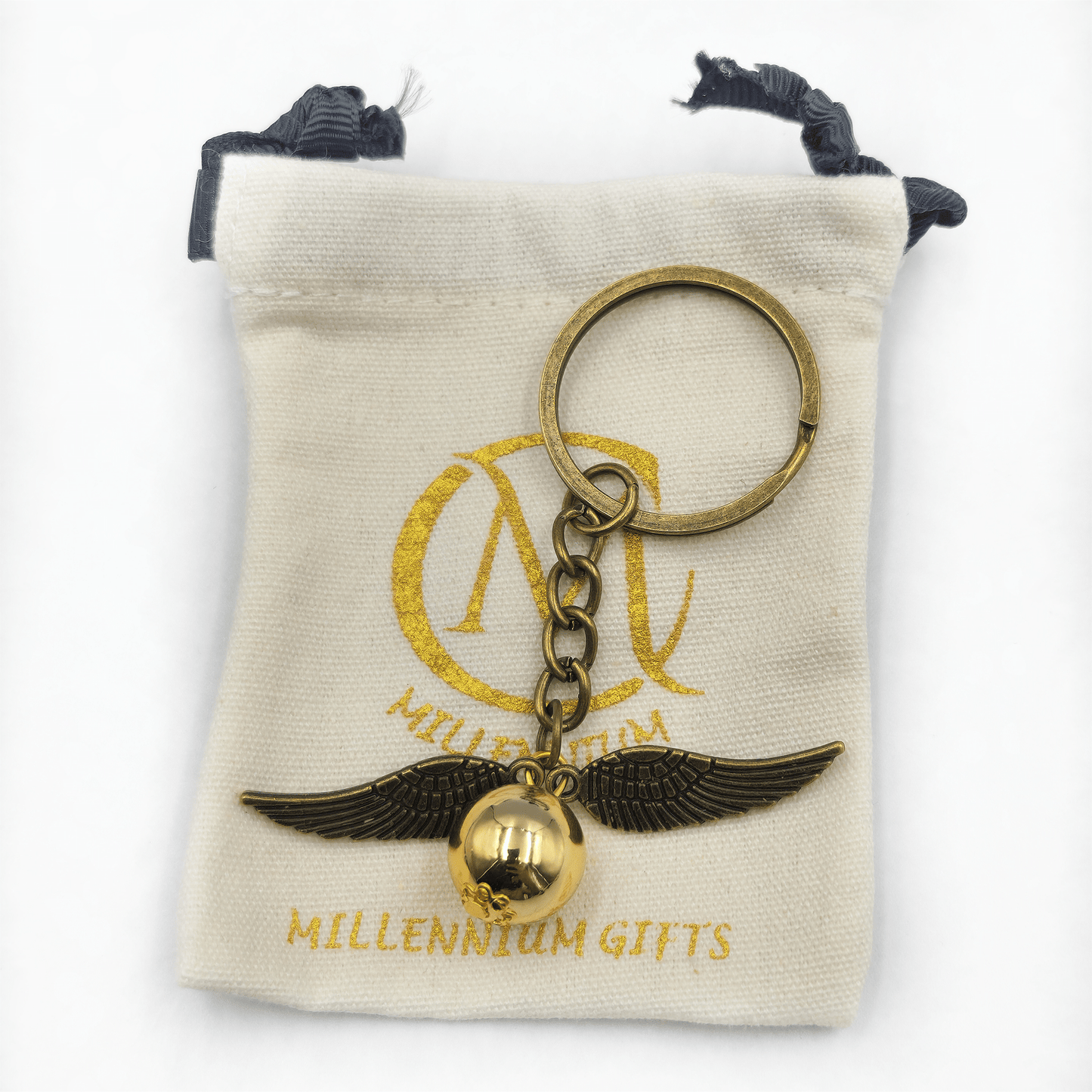 Harry Potter Golden Snitch Keychain – millenniumgifts.co.za