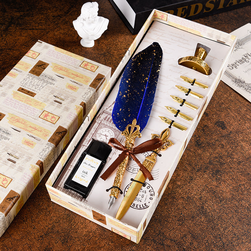 Harry Potter feather dip ink set